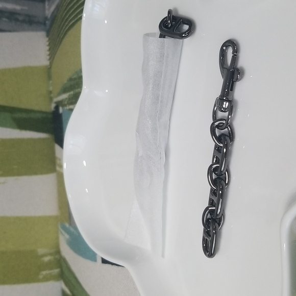 Bags | Nwot Purse Chain Strap Extender X 2 Gunmetal Colour Great For ...